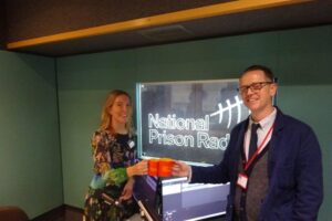 Dame Antonia Romeo visits National Prison Radio - Prison Radio ...